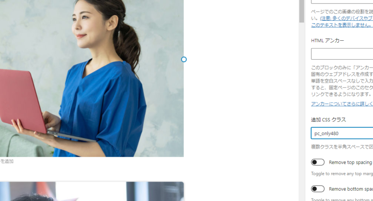 WordPressのグーテンベルクでPCとスマホで違う画像を切替表示させる方法 | ラクーン合同会社（raQoon LLC.）